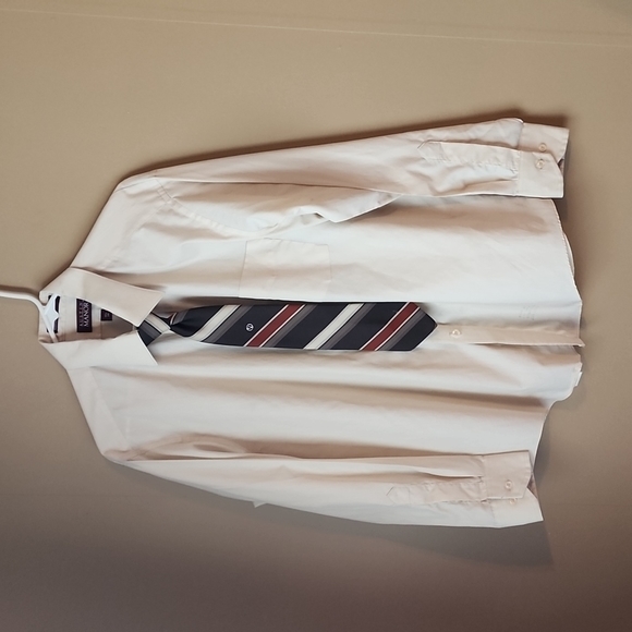 Austin Manor | Shirts | Mens Dress Shirt With Tie | Poshmark